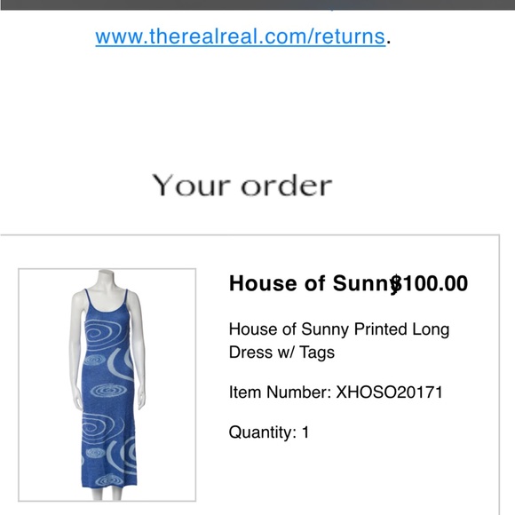House of Sunny | Dresses | House Of Sunny Hockney Dress Nwt | Poshmark